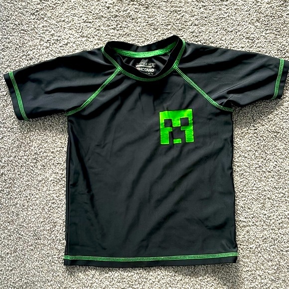 Target | Swim | Minecraft Rash Guard | Poshmark